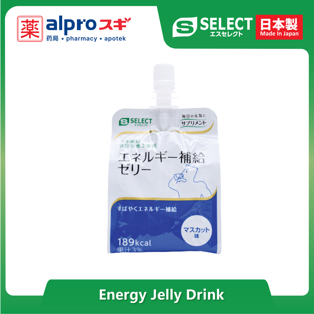 Sugi S Select Fat-Free Energy er Jelly Drink -Energy (180g) | To