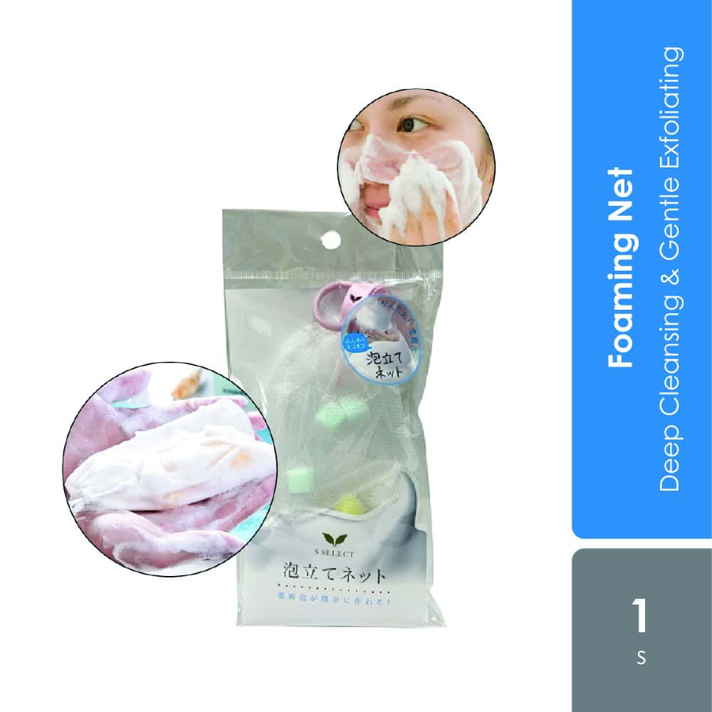 Sugi S Select Foaming Net 1s | Deep Cleansing & Gentle Exfoliating