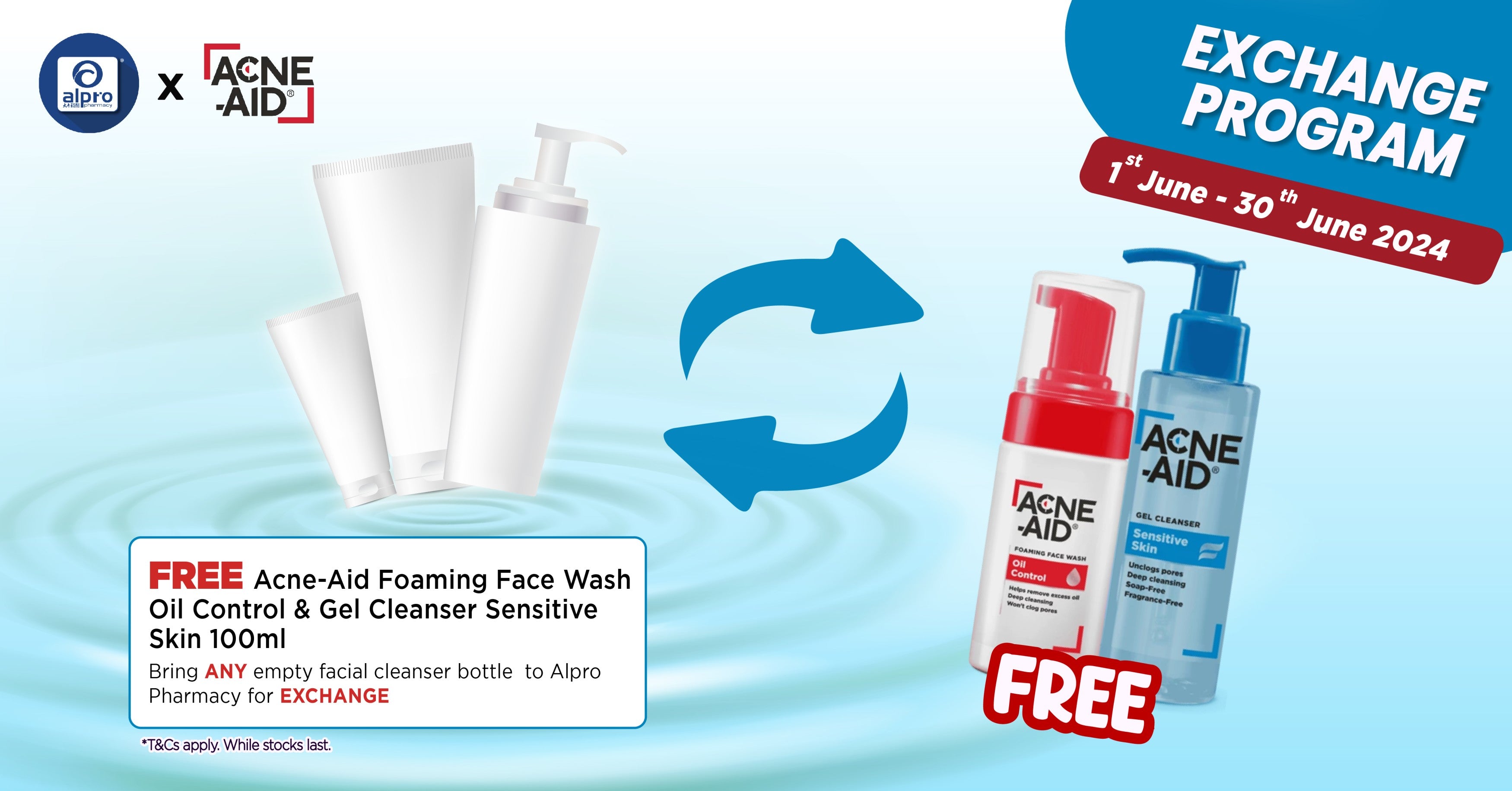 Alpro x Acne-Aid Exchange Program - Alpro Pharmacy