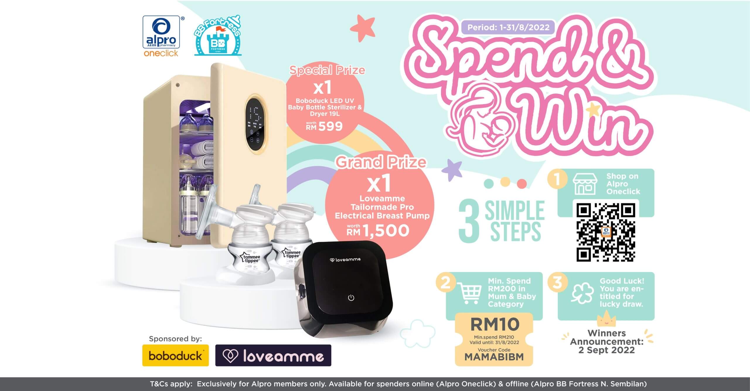 International Breastfeeding Month: Spend & Win! - Alpro Pharmacy