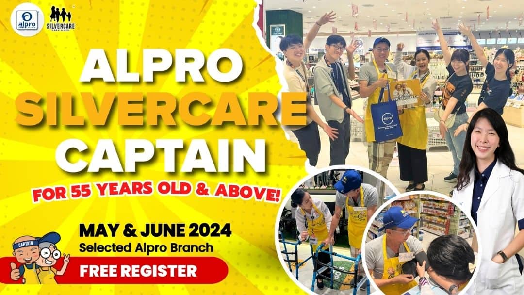 Join Alpro Silvercare Captain [FREE] - Alpro Pharmacy