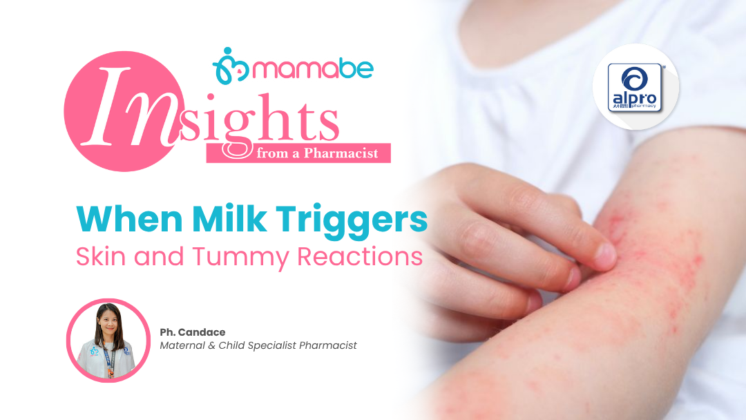 When Milk Triggers Skin and Tummy Reactions — What may help?