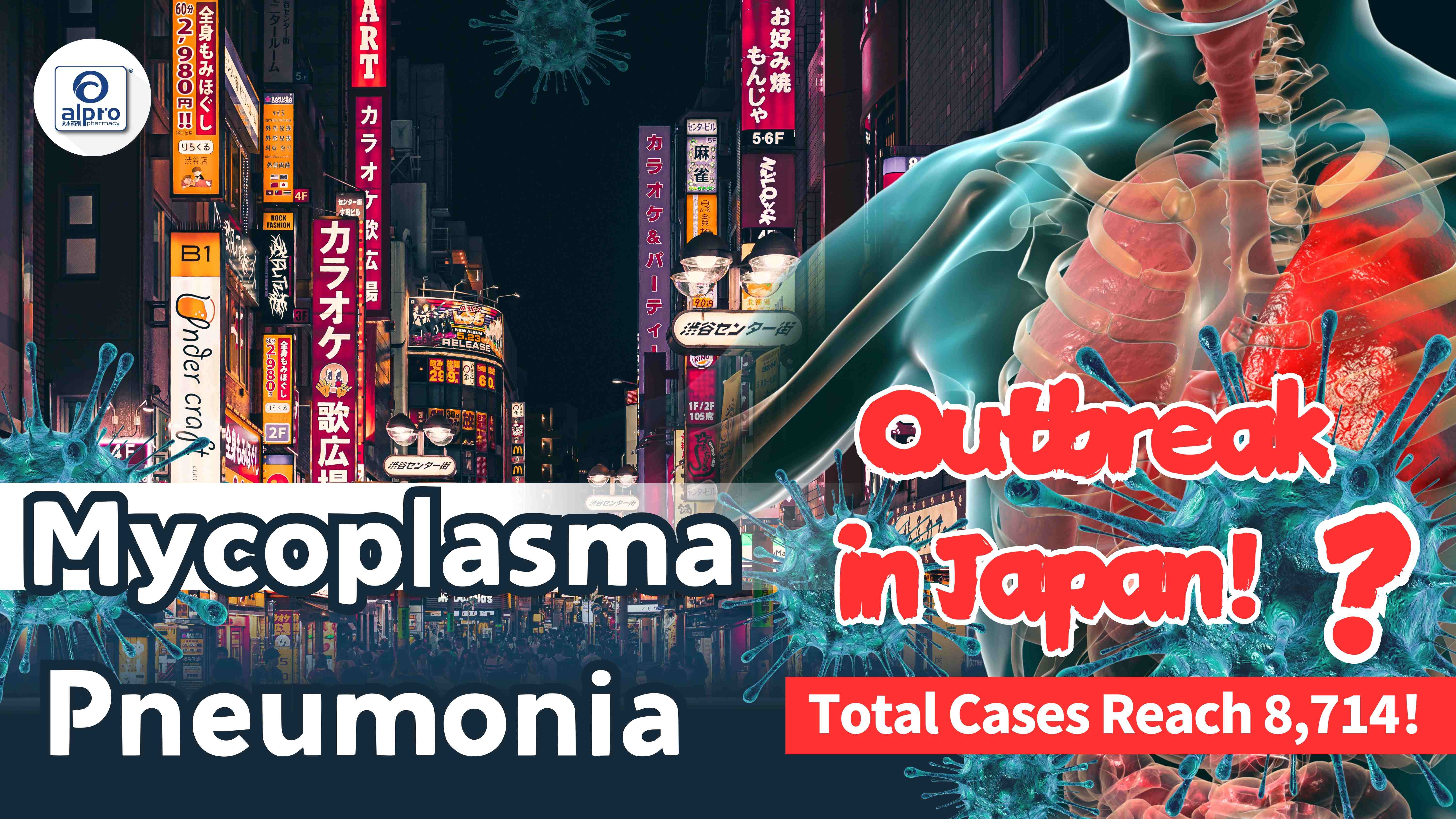 Mycoplasma Pneumonia Outbreak in Japan！Total Cases Reach 8,714！