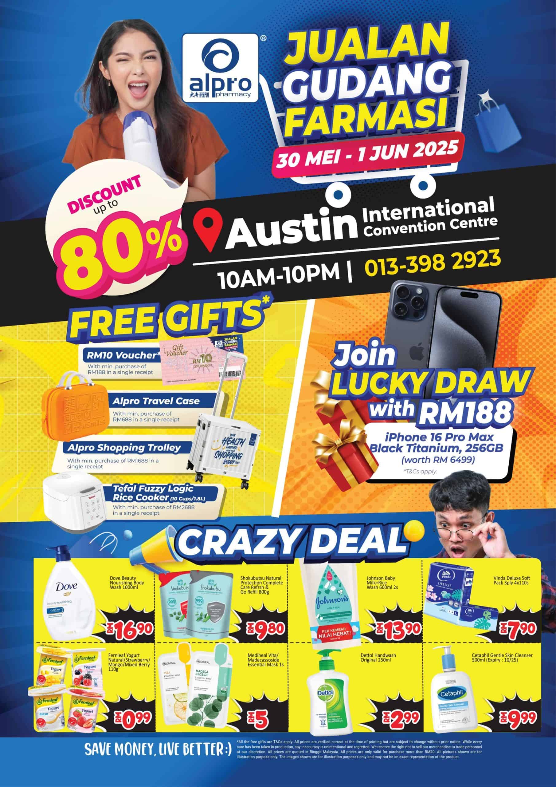 Alpro Pharmacy JB Warehouse Sale 2025 - Alpro Pharmacy