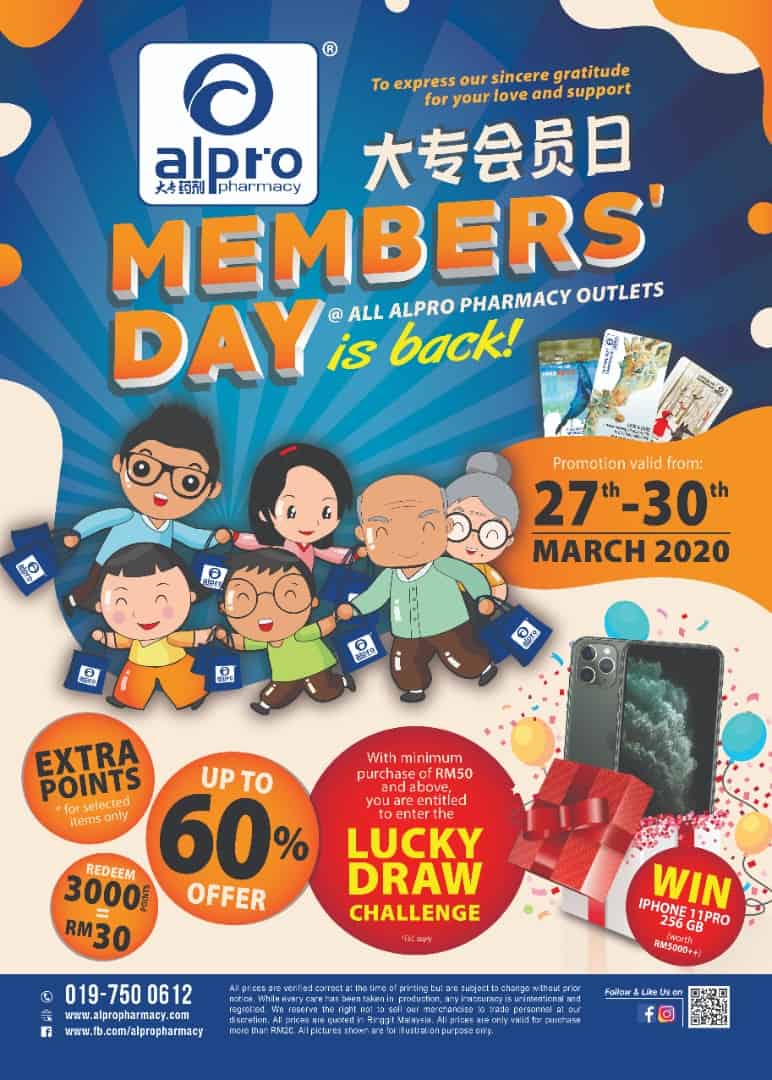 Alpro Member's Day 2020 (27th March - 29th March) is BACK! - Alpro