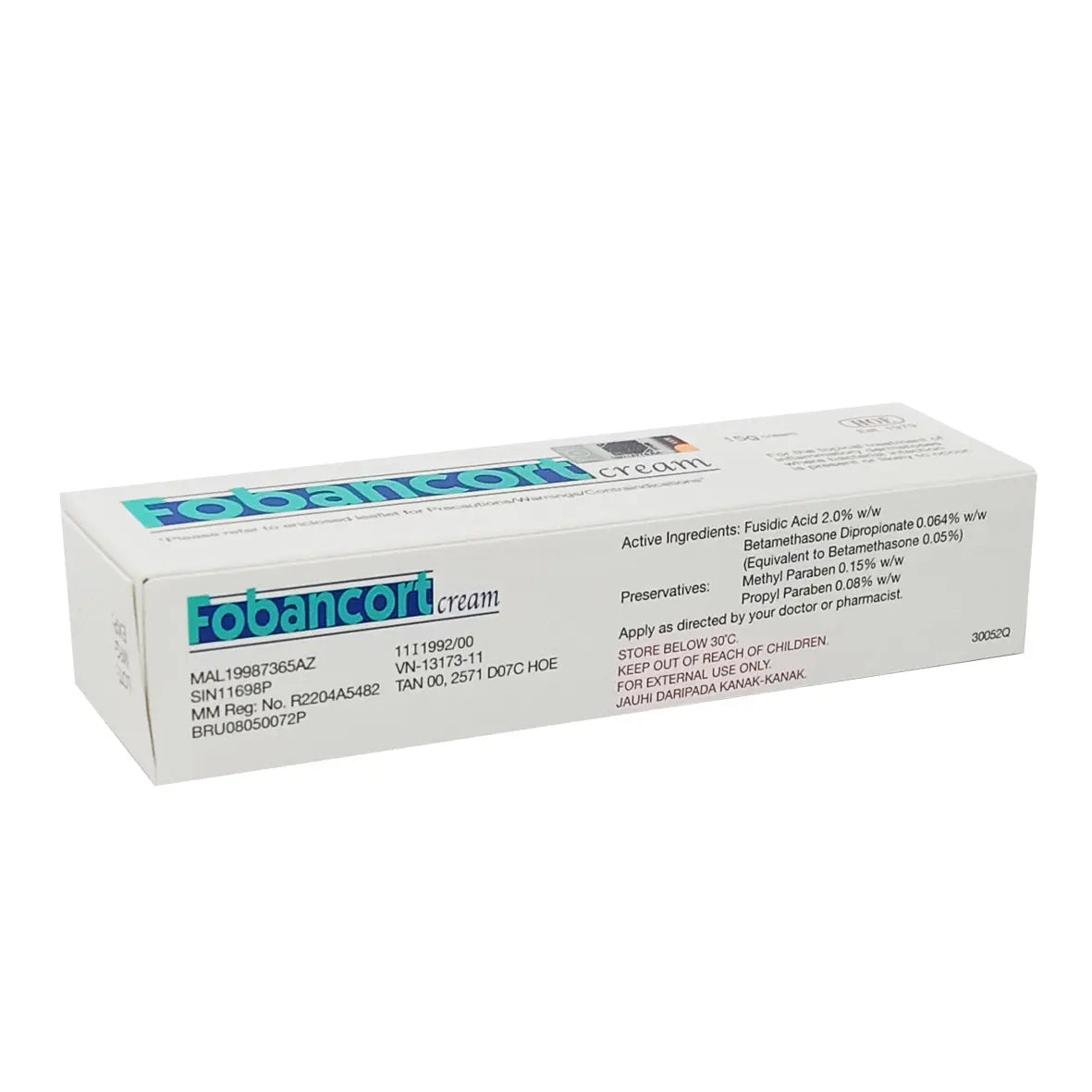 Fobancort Cream 15g - Alpro Pharmacy