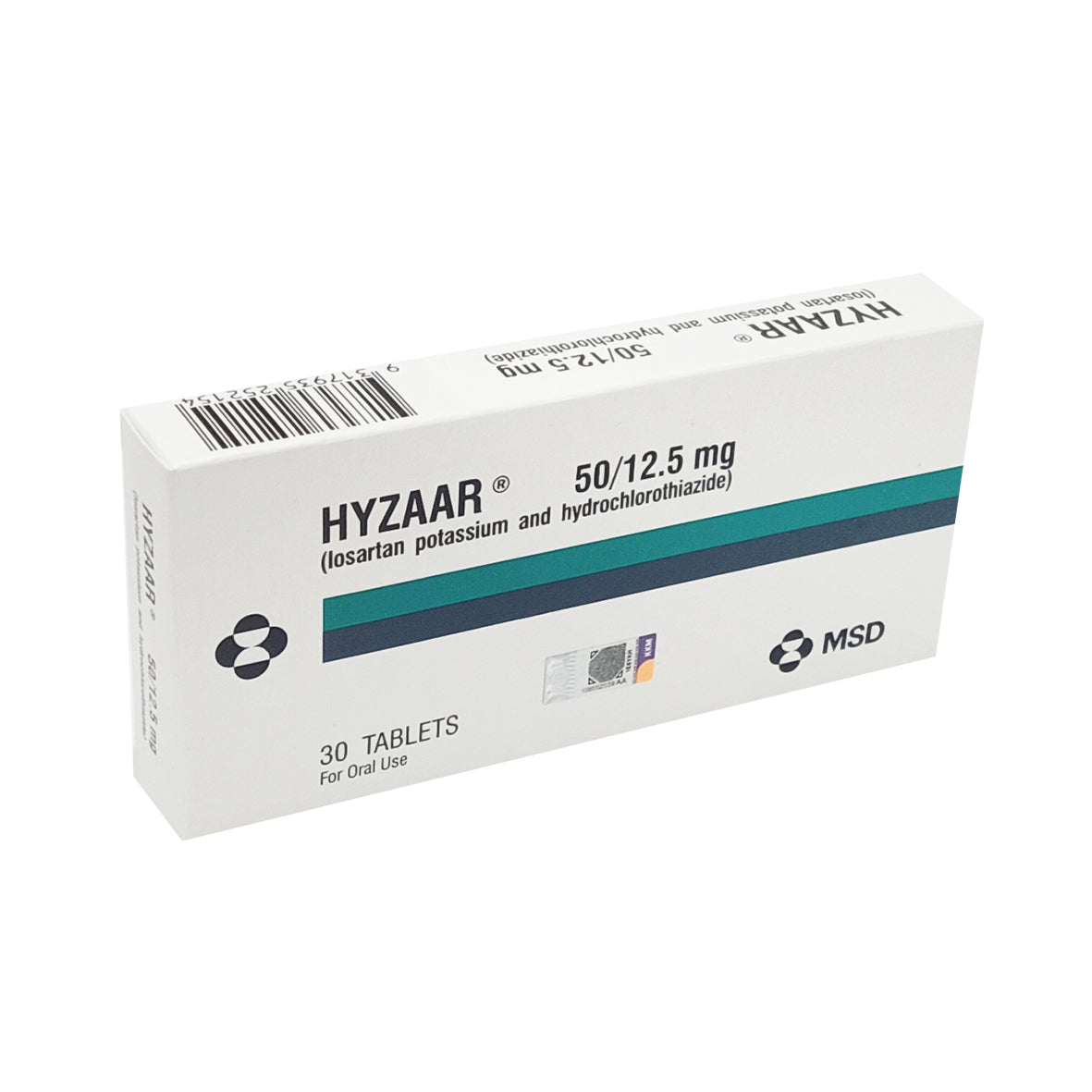 Hyzaar 50/12.5mg 2x15s - Alpro Pharmacy