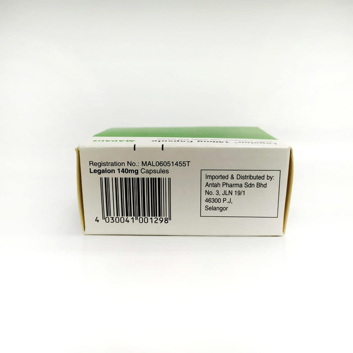 Legalon with Milk Thistle Fruit Extract 140mg 3x10s | Liver Health