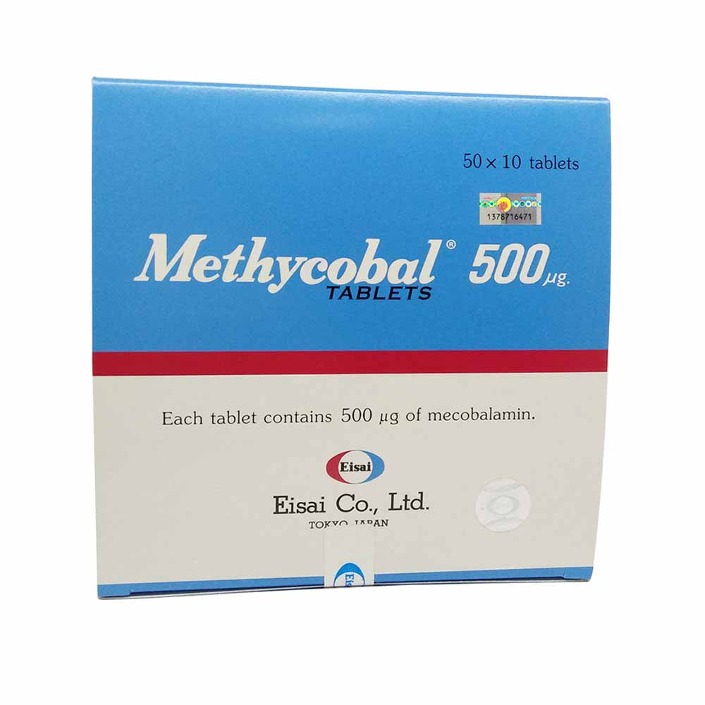 Methycobal with Vitamin B12 500ug 50x10s | Produce Red Blood Cell