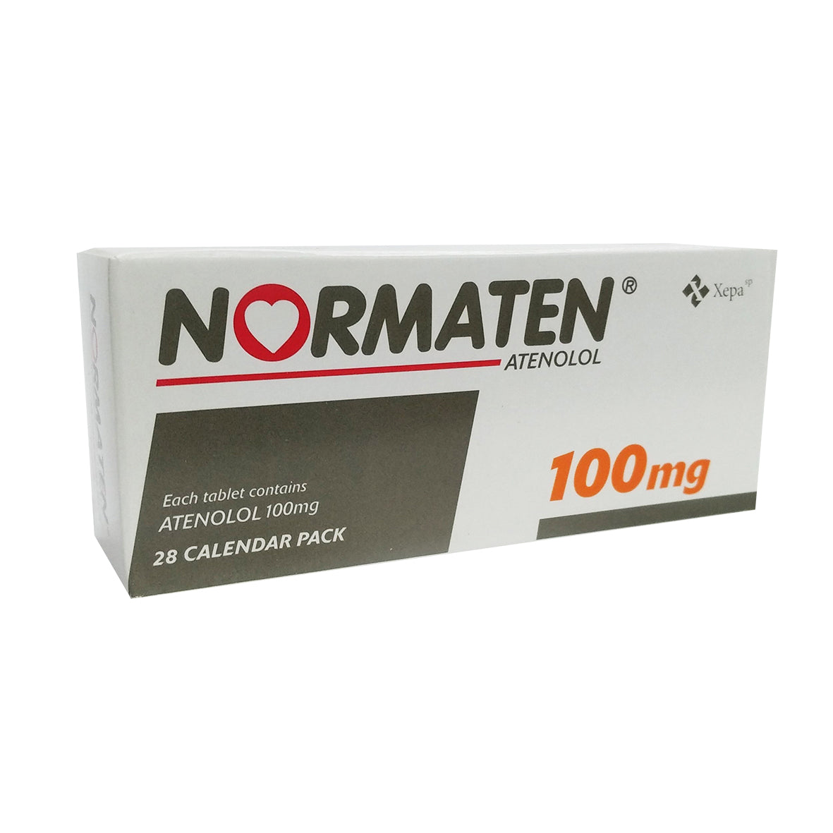 NORMATEN 100MG 4X7S - Alpro Pharmacy
