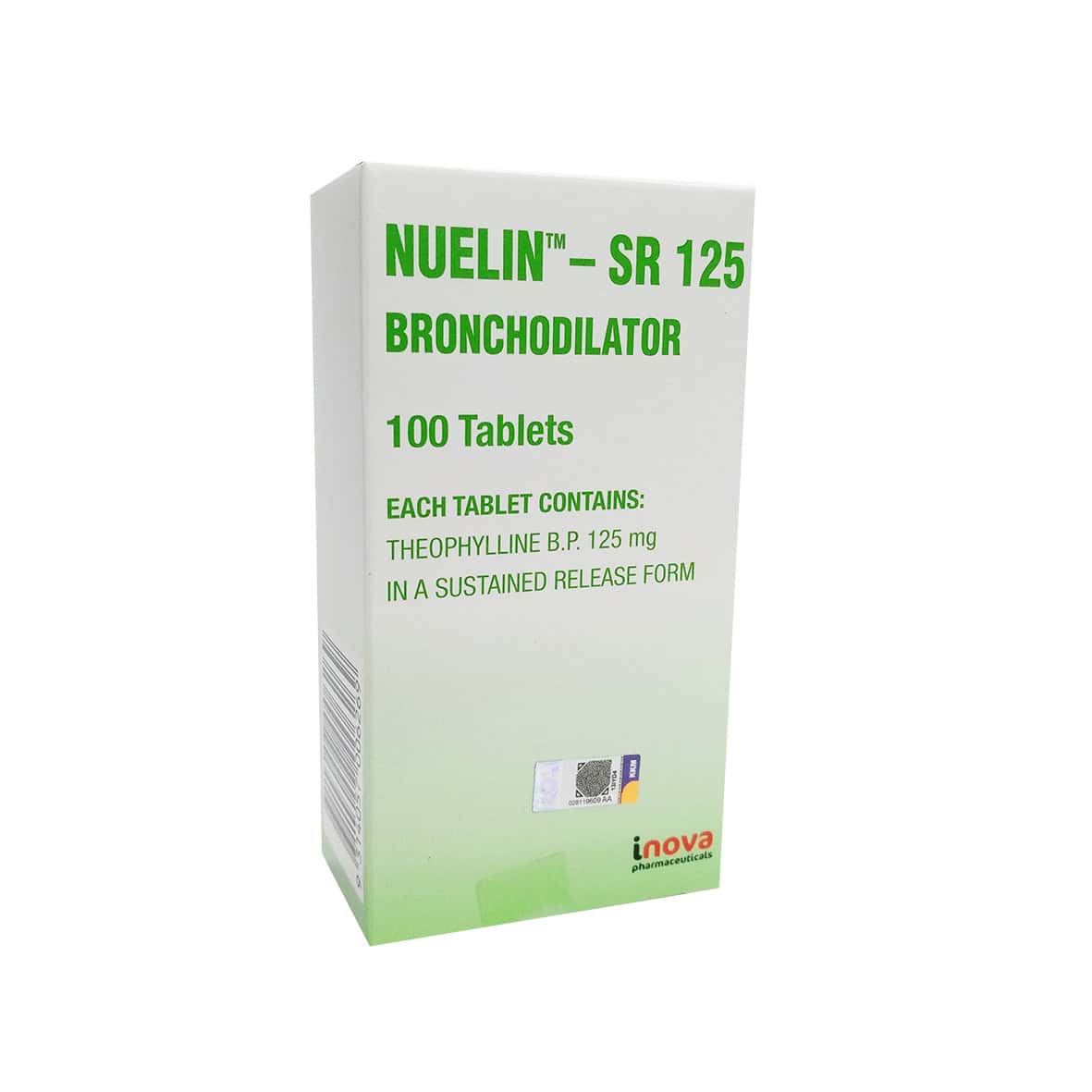 NUELIN-SR 125MG 5X20S - Alpro Pharmacy
