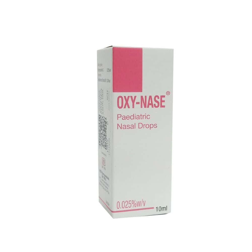 OXY-NASE PAEDIATRIC NASAL DROP 0.025% 10ML - Alpro Pharmacy