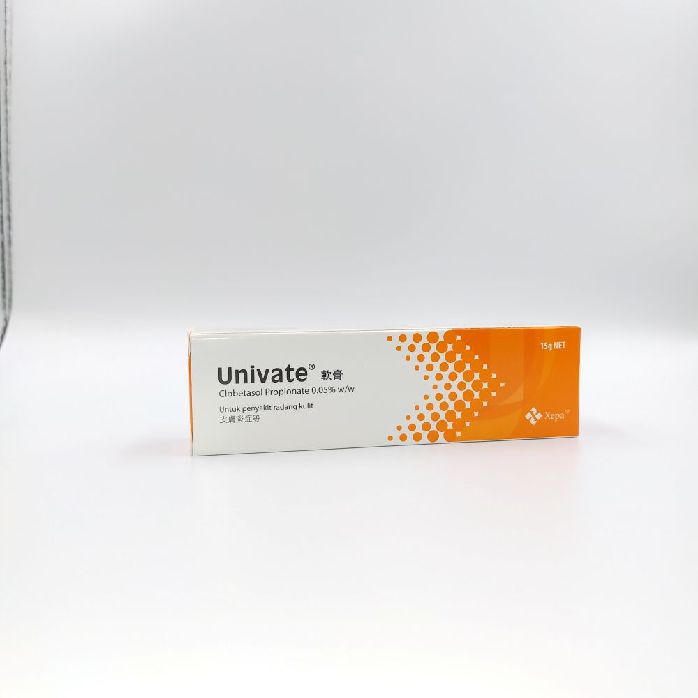 Univate Cream 0.05% 15g - Alpro Pharmacy