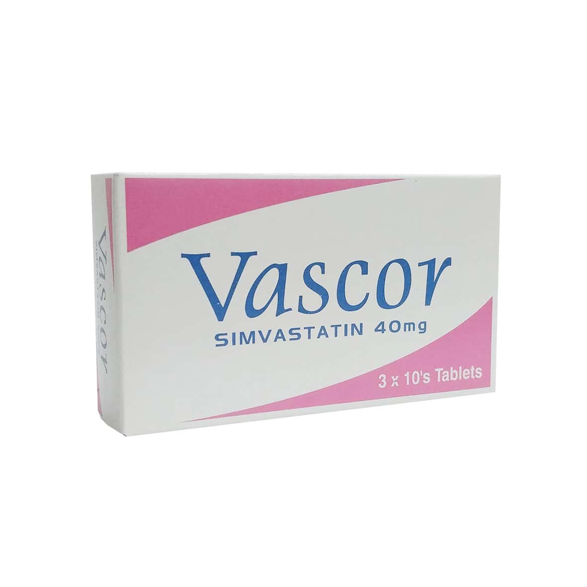 Vascor 40mg 3x10s - Alpro Pharmacy