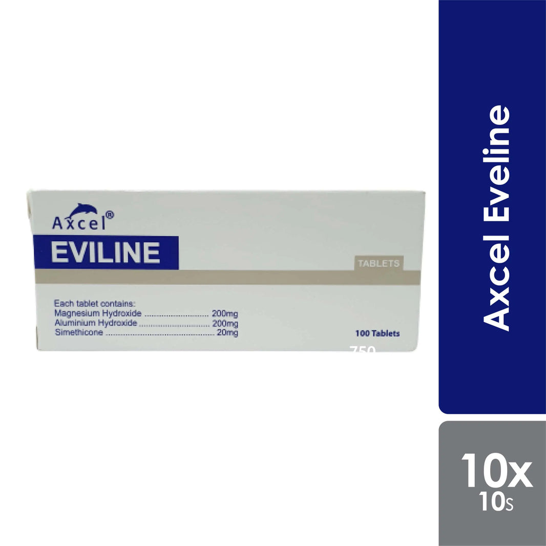 Axcel Eviline Forte Suspension 120ml | Reduce Acidity in Stomach