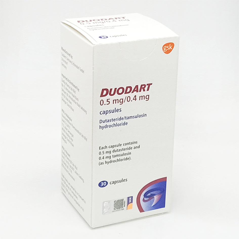 Duodart 0.5mg/0.4mg 30s - Alpro Pharmacy
