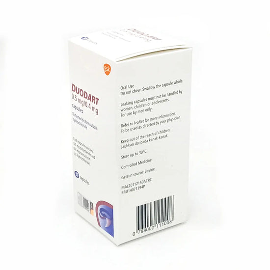 Duodart 0.5mg/0.4mg 30s - Alpro Pharmacy