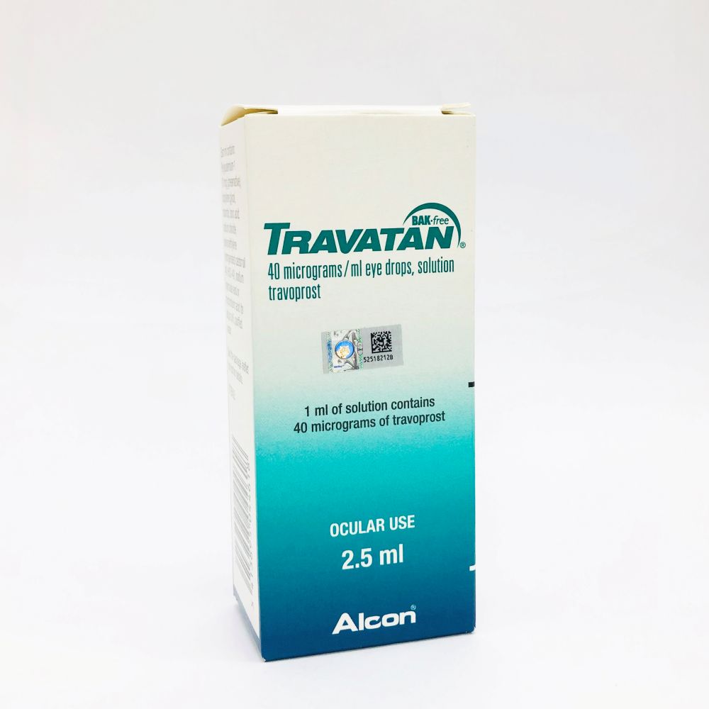 Travatan Bak-free 0.004% 2.5ml - Alpro Pharmacy