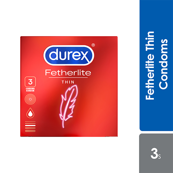 Durex Fetherlite Easy-on Condom (3's) - Alpro Pharmacy