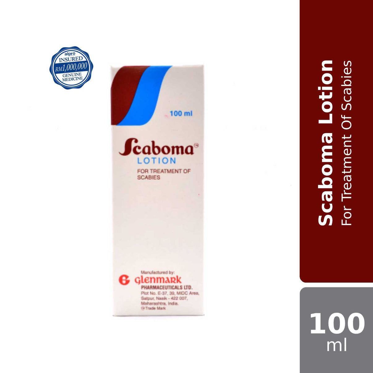 Scaboma Lotion 100ml - Alpro Pharmacy