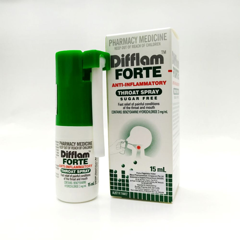 Difflam Forte Throat Spray 15ml - Alpro Pharmacy