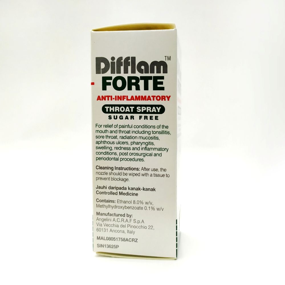 Difflam Forte Throat Spray 15ml - Alpro Pharmacy