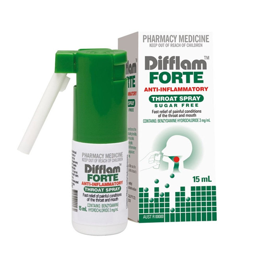 Difflam Forte Throat Spray 15ml - Alpro Pharmacy
