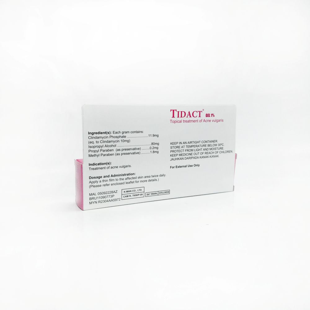 Tidact Gel 1% 20g - Alpro Pharmacy