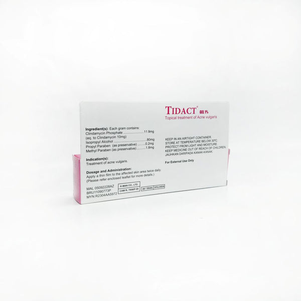 Tidact Gel 1% 20g - Alpro Pharmacy