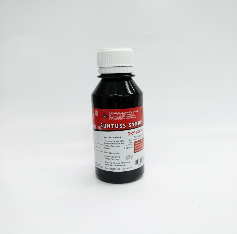 Suntuss Syrup 120ml - Alpro Pharmacy