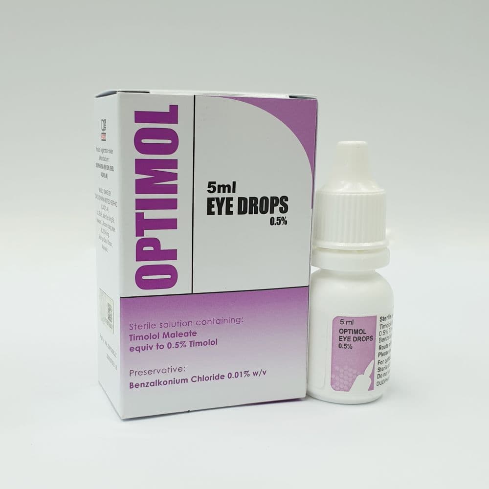 Optimol Eye Drops 0.5% 5ml - Alpro Pharmacy