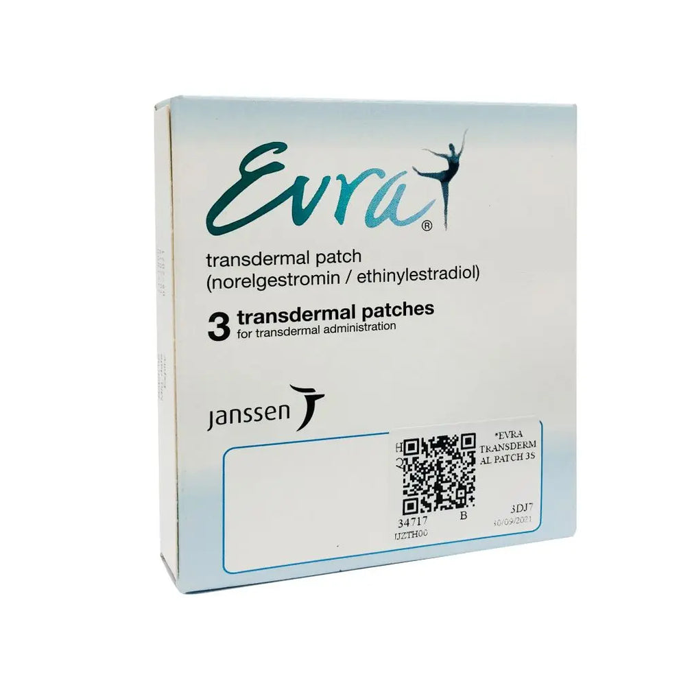 Evra Transdermal Patch 3s - Alpro Pharmacy