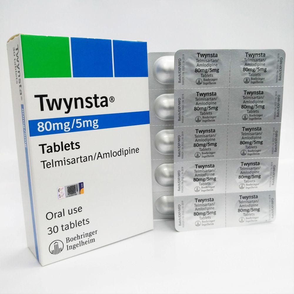 Twynsta 80mg/5mg 3x10s - Alpro Pharmacy