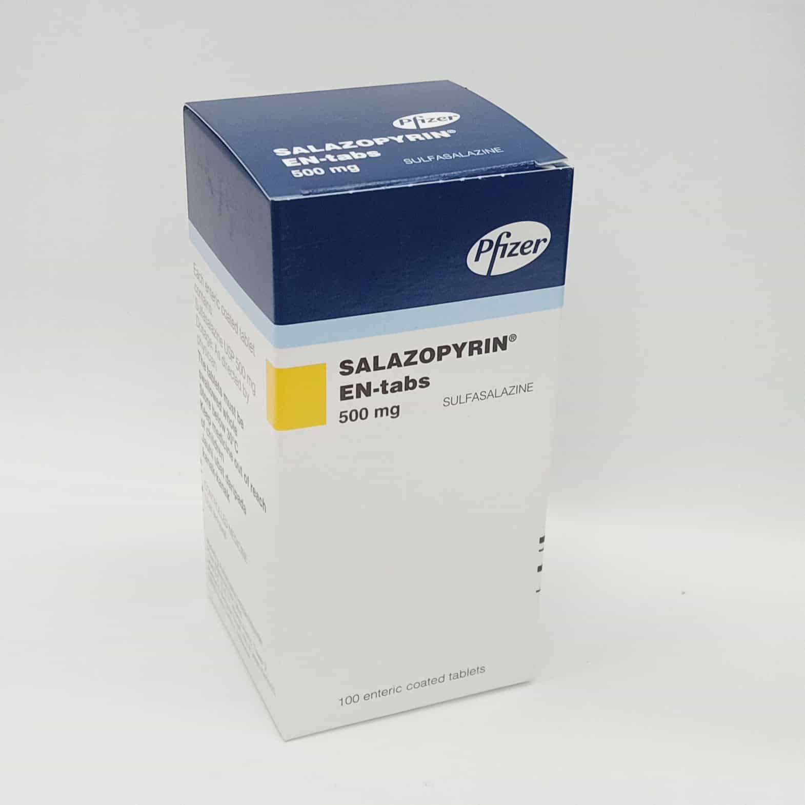 Salazopyrin En Tabs 500mg 100s - Alpro Pharmacy
