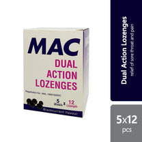 Mac Dual Action Lozenges 5x12s - Alpro Pharmacy