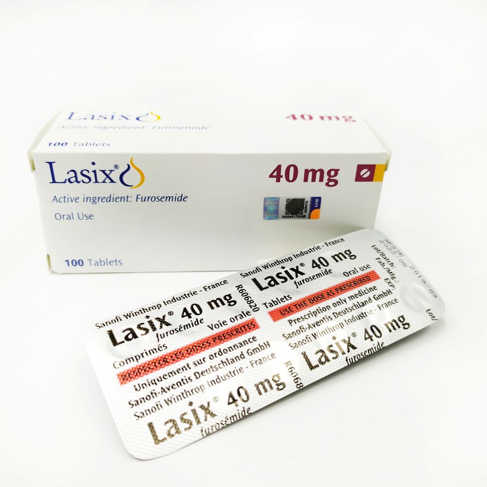 Lasix 40mg 10x10s - Alpro Pharmacy