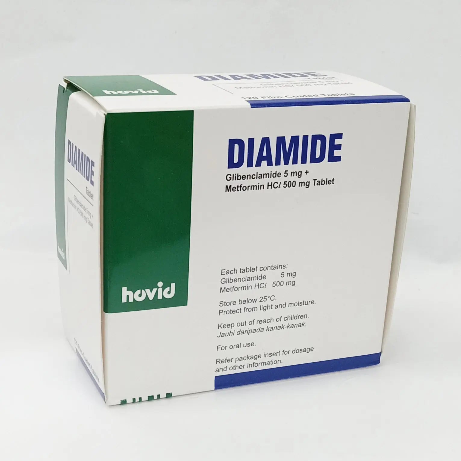 Diamide 5mg/500mg 120/bx - Alpro Pharmacy