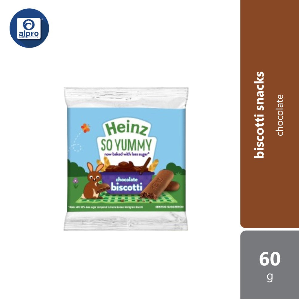 Heinz Biscotti Chocolate 60g | Gentle Crunch - Alpro Pharmacy