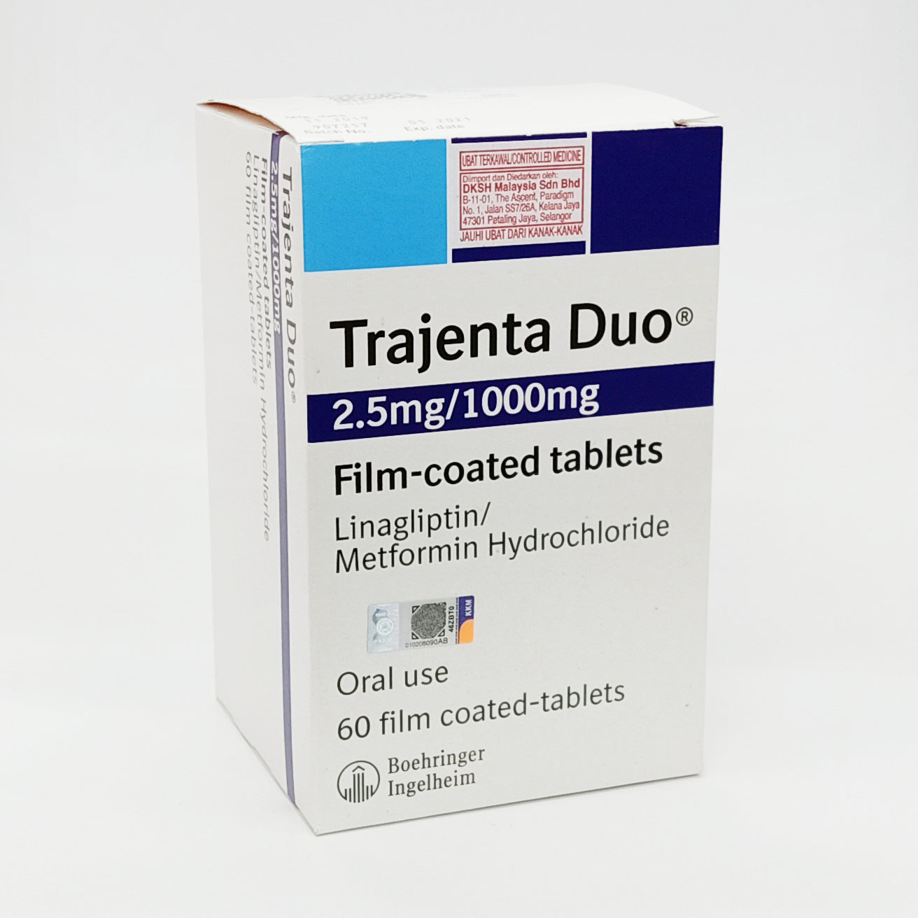 Trajenta Duo 2.5mg/1000mg 6x10s - Alpro Pharmacy