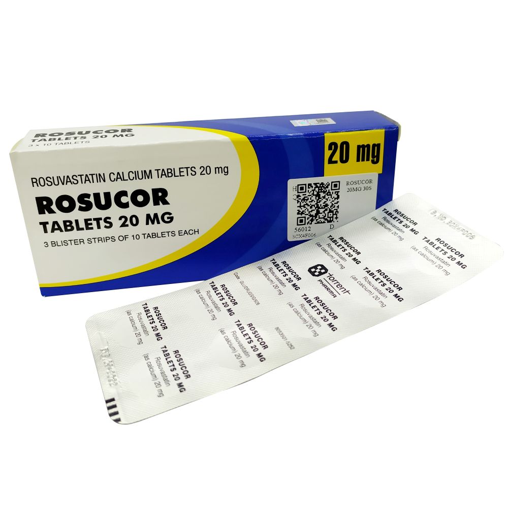 ROSUCOR 20MG 30S - Alpro Pharmacy