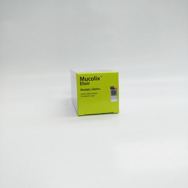 Mucolix Elixir 90ml | For Cough - Alpro Pharmacy