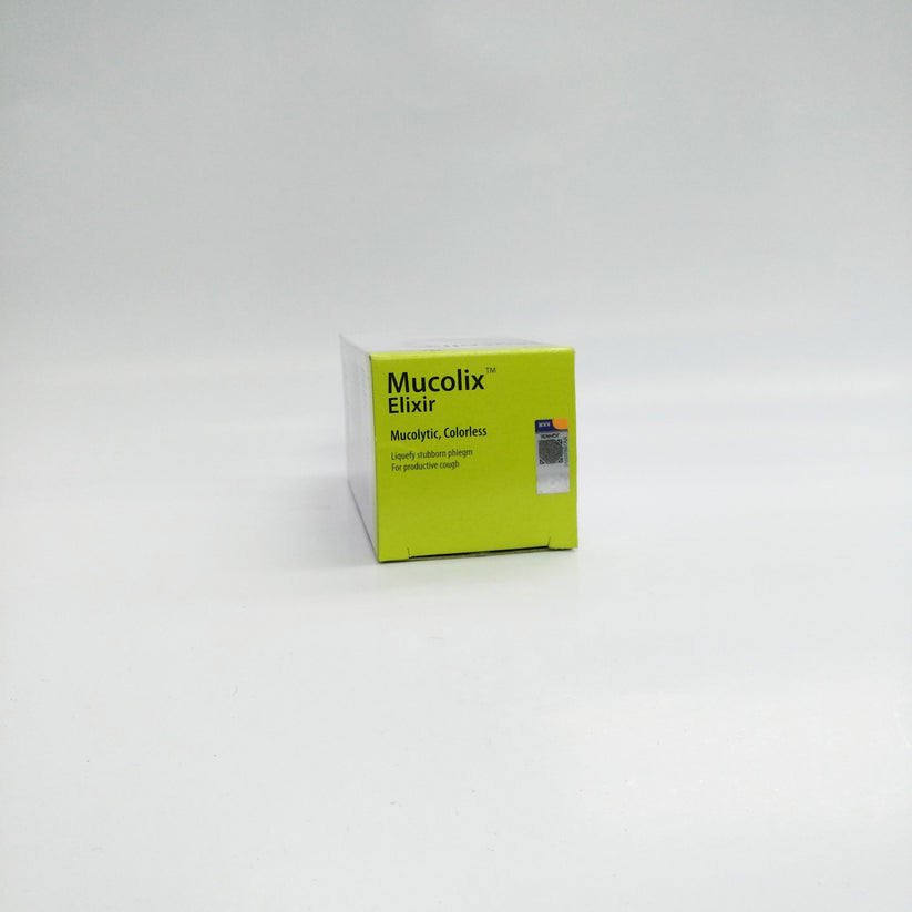 Mucolix Elixir 90ml | For Cough - Alpro Pharmacy