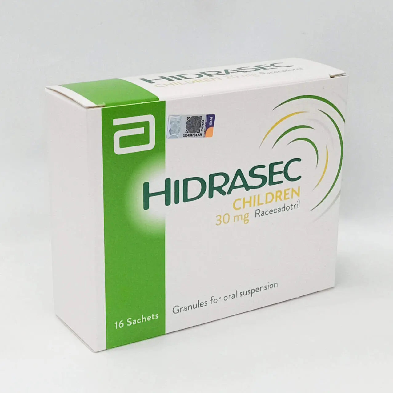 ABBOTT HIDRASEC GRANULES SACHET CHILDREN 30MG 16S - Alpro Pharmacy