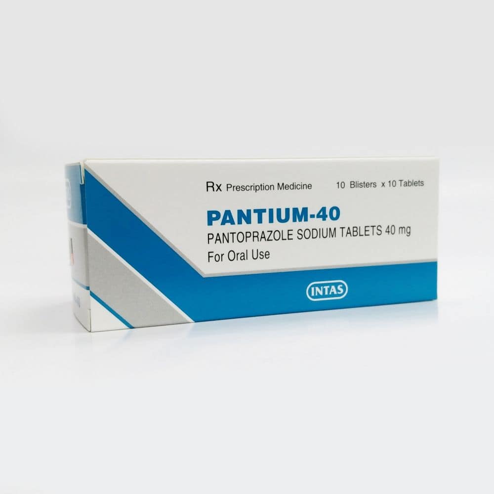PANTIUM 40MG 10X10S - Alpro Pharmacy