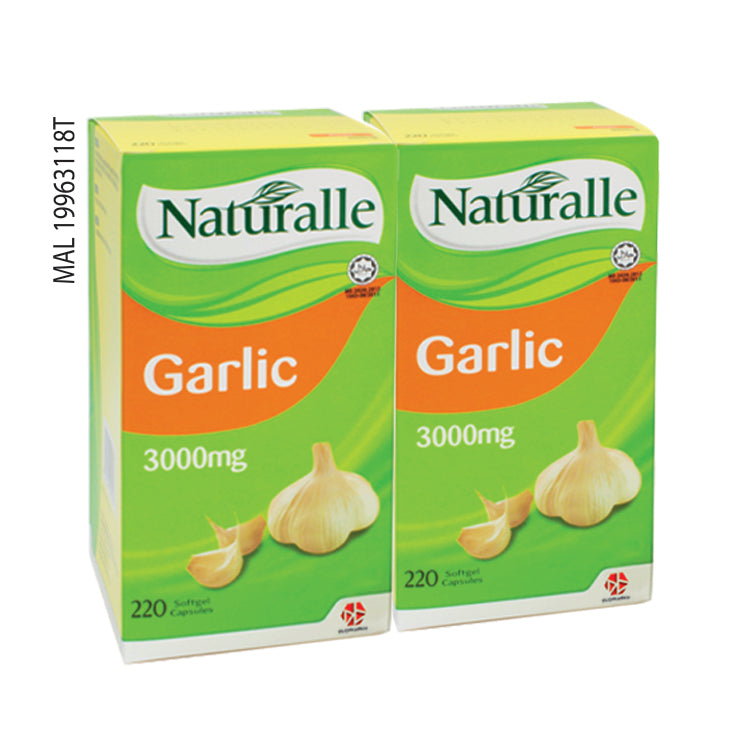 Naturalle Garlic 3000mg 2x220s | Improves Body Defense System - Alpro