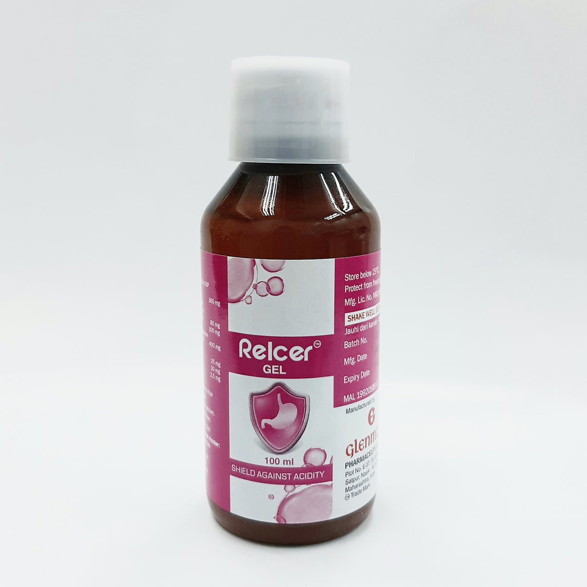 Relcer Gel 100ml | Helps to Balance Acid Secretions - Alpro Pharmacy