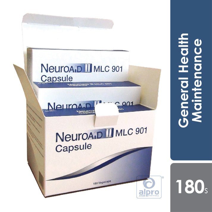 Neuroaid II (MLC 901)Vege Capsules 180s | General Health Maintenance