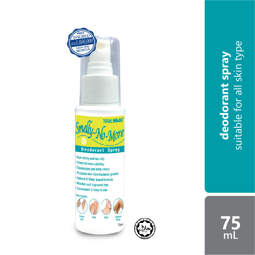 Smelly No More Eliminates Body Odour Spray | Unisex Deodorant - Alpro