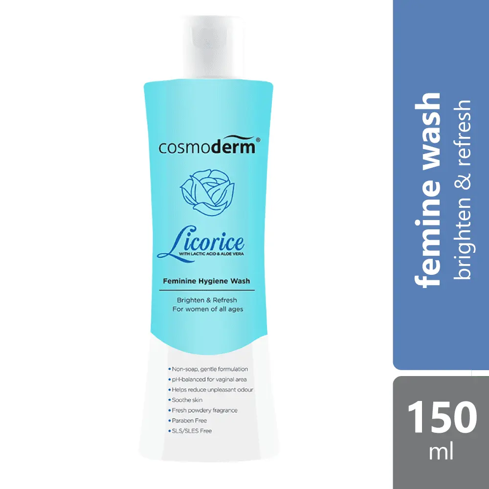 Cosmoderm Soothing Feminine Hygiene Wash 150ml - Alpro Pharmacy