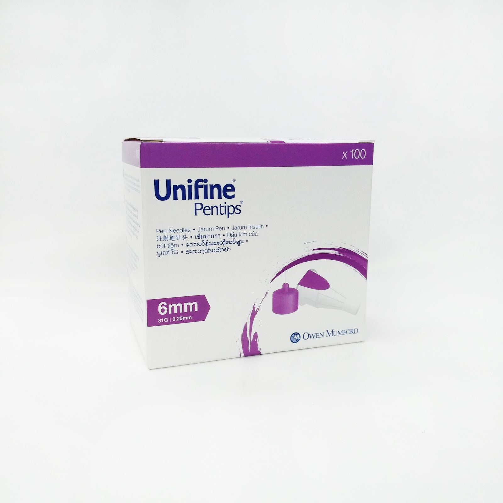 Unifine Pentips 6mmx31g 100s - Alpro Pharmacy